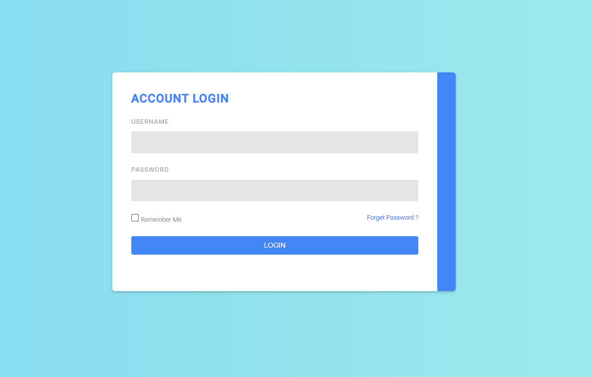 Stylish Login Form in HTML & CSS Stylish Login Form in HTML & CSS