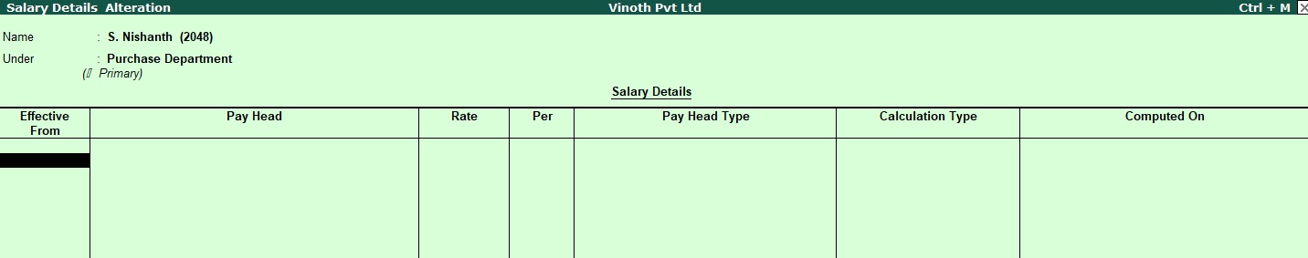 Payroll Example Sum 1